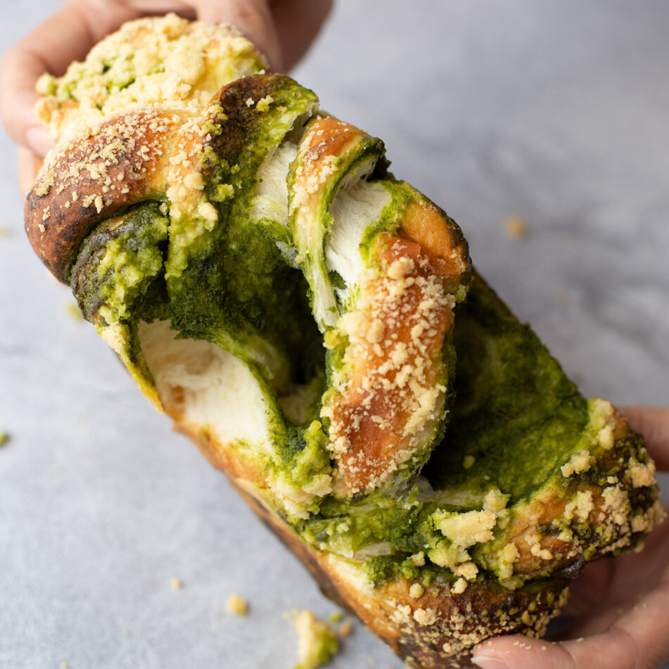 Koyamaen Matcha Twist Bread - BREAD SECRET